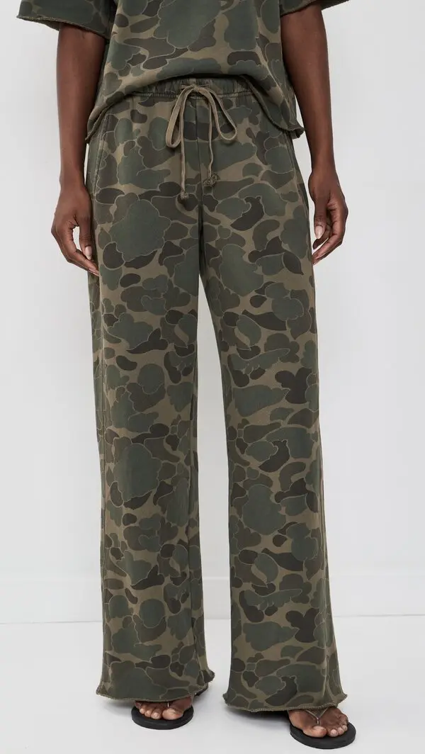 Xirena Camouflage Fleece Sweatpants