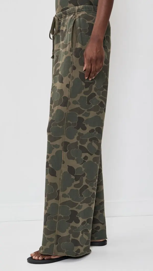 Xirena Camouflage Fleece Sweatpants