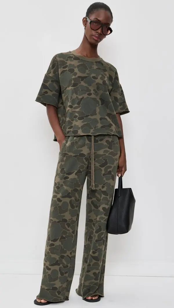 Xirena Camouflage Fleece Sweatpants