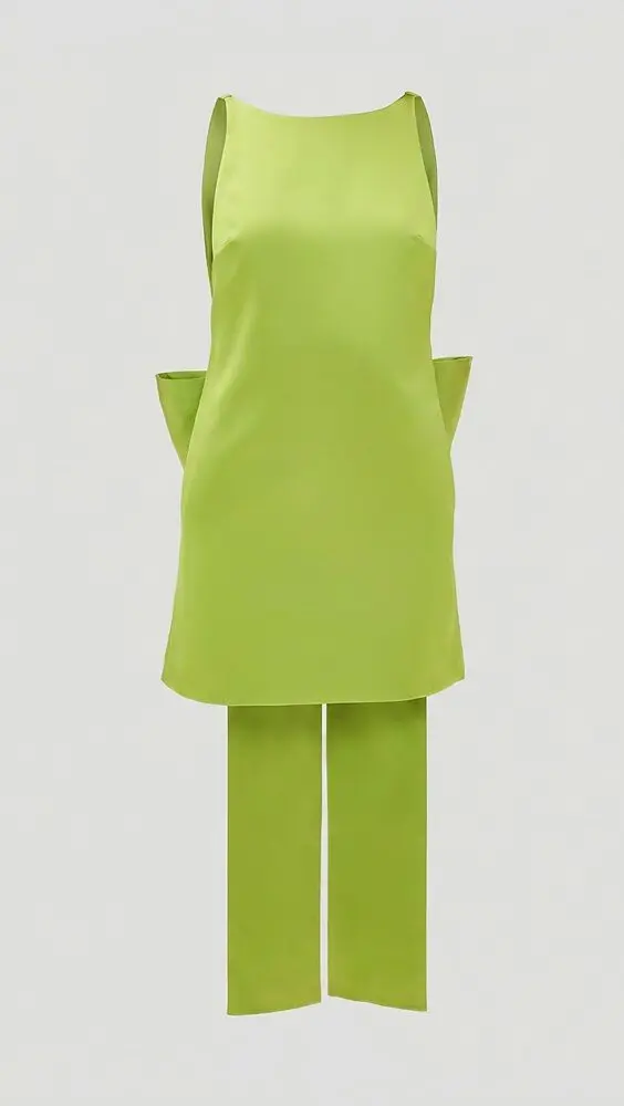 SELF-PORTRAIT Satin Bow Mini Dress