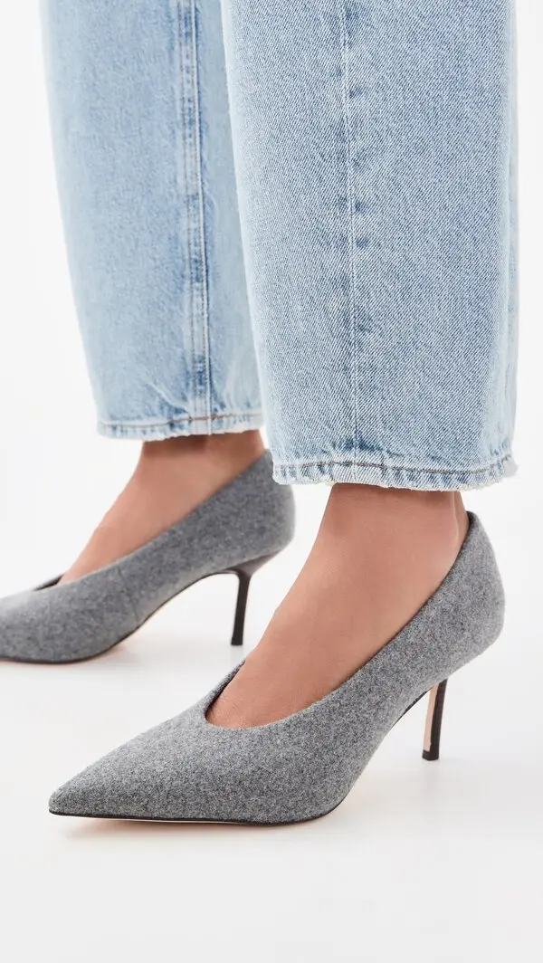 FAVORITE DAUGHTER The Zoe Felt Pumps
