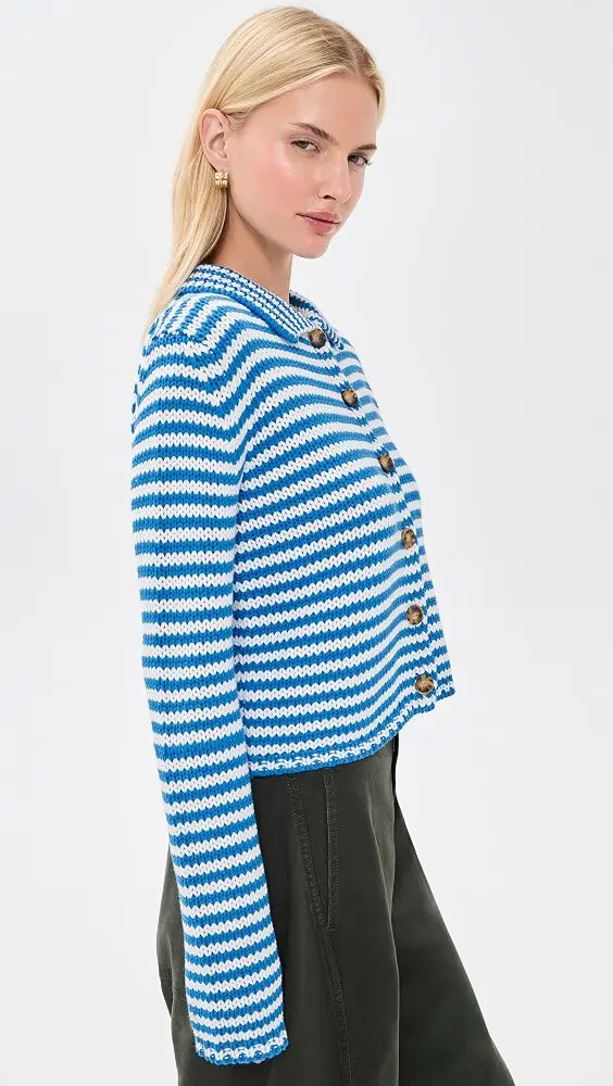 LA LIGNE Fine Line Mini Marina Cardigan