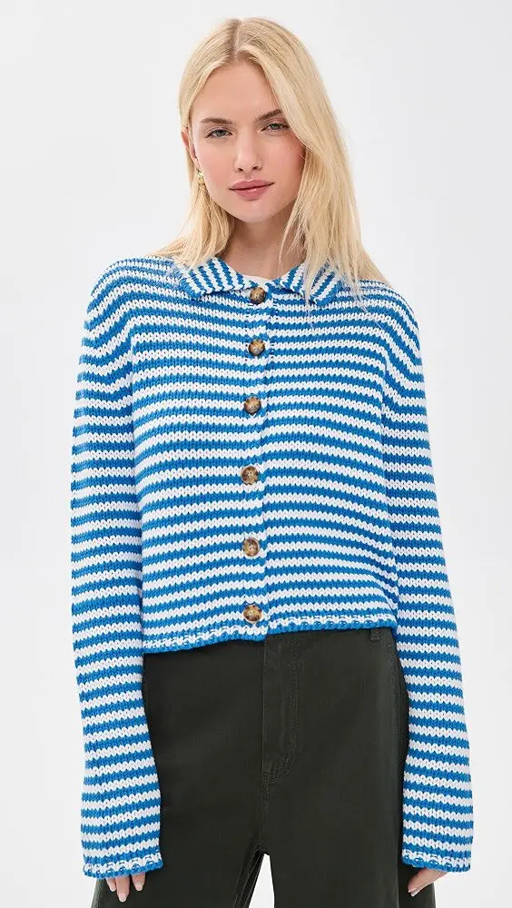 LA LIGNE Fine Line Mini Marina Cardigan