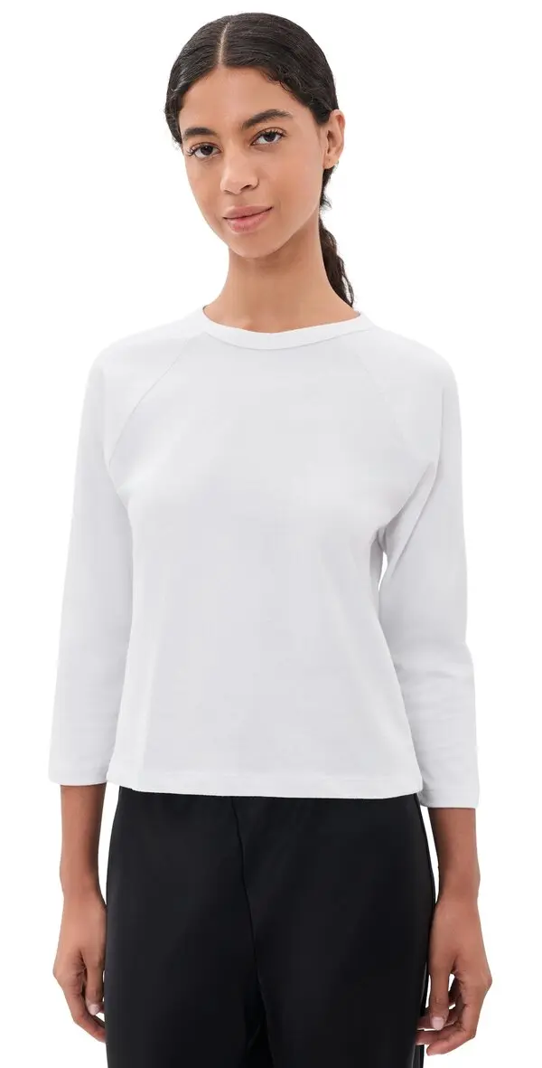LESET Margo Baseball Tee - White