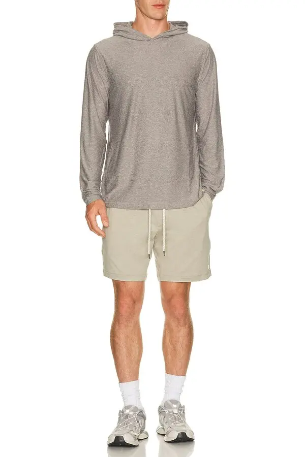 Vuori Strato Tech Hoodie In Grey