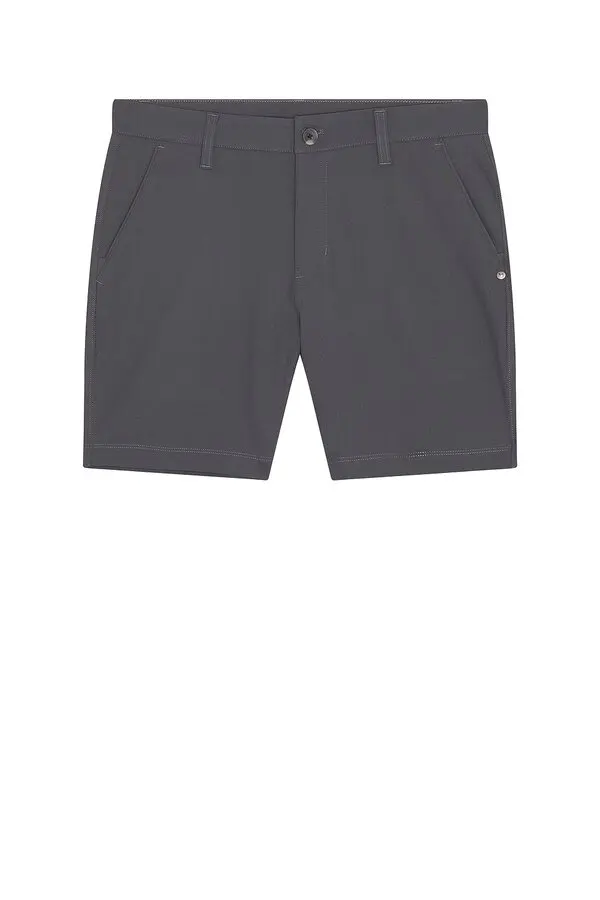 Vuori Meta 6 Short In Grey - Charcoal