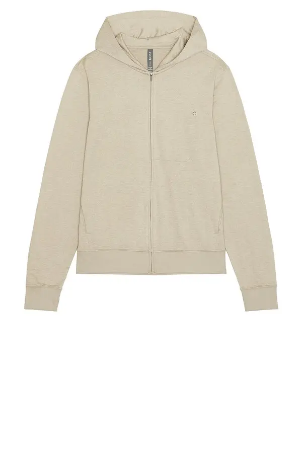 Vuori Ponto Full Zip Hoodie In Green