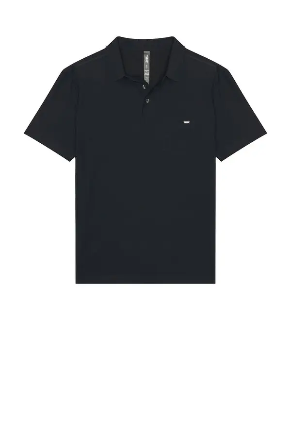 Vuori Ace Polo In Blue - Ink