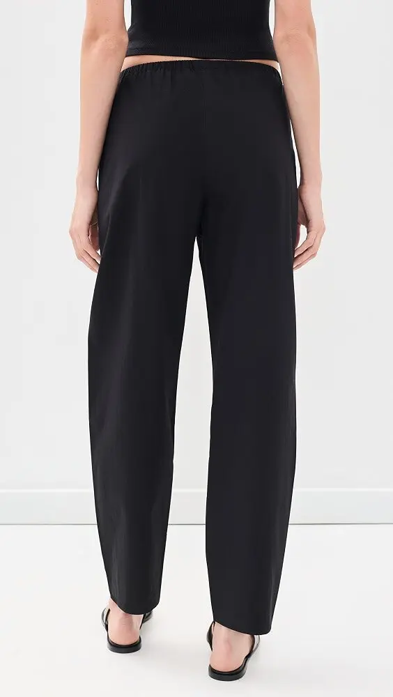 LA LIGNE Poplin Barrel Leg Colby Pants