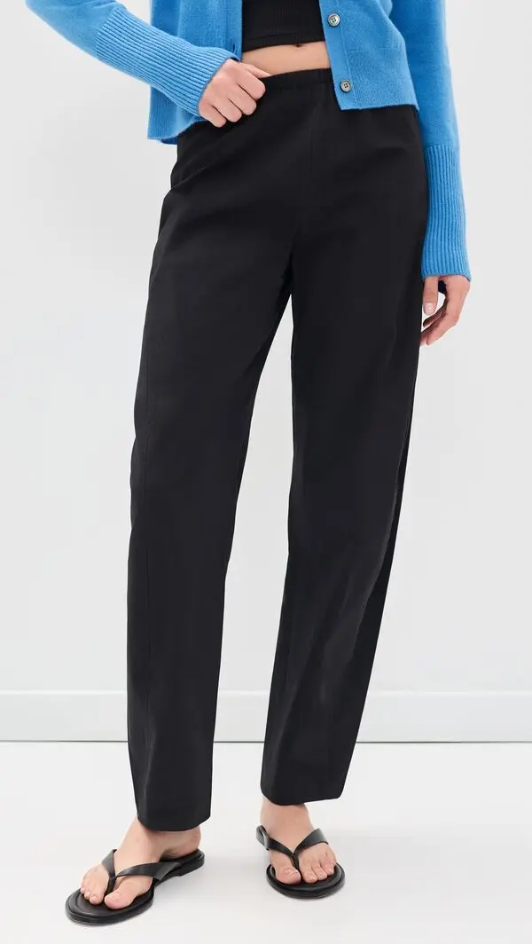 LA LIGNE Poplin Barrel Leg Colby Pants