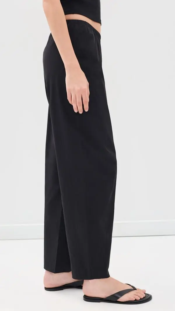 LA LIGNE Poplin Barrel Leg Colby Pants