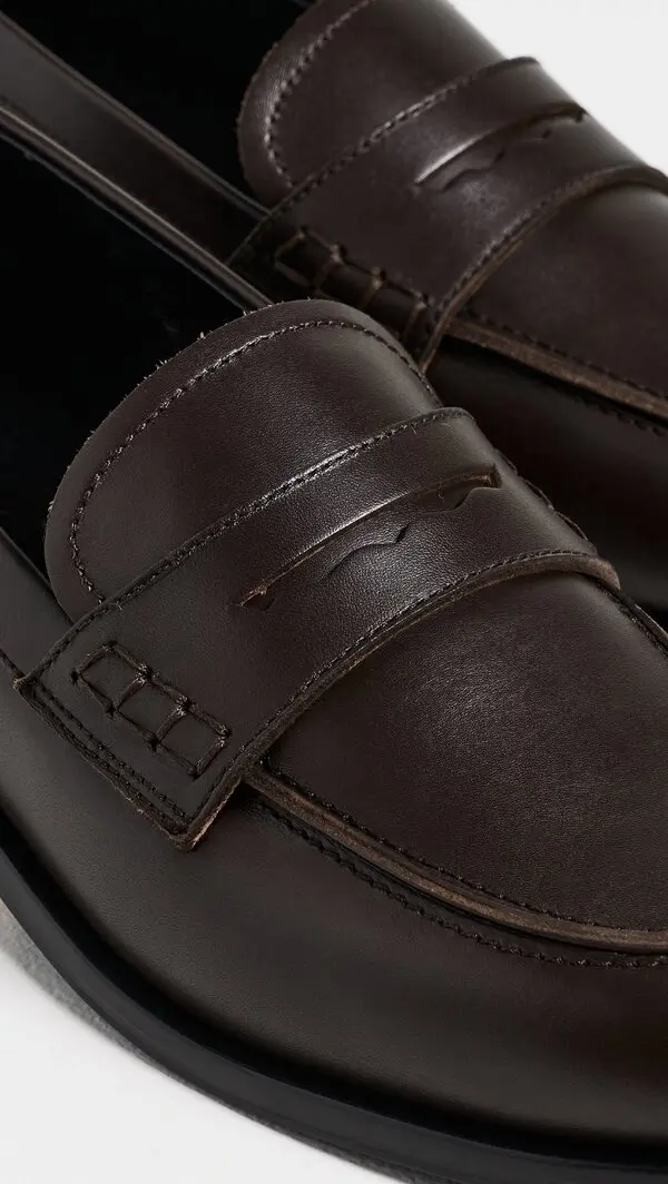 AeydĒ Oskar Leather Loafers