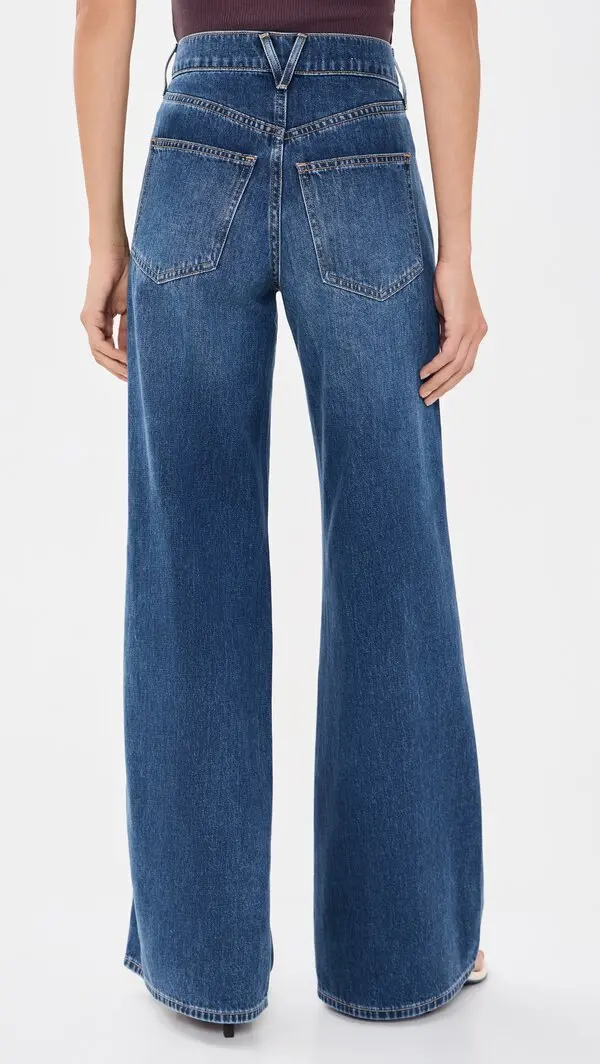 Veronica Beard Kasey Wide Leg Jeans