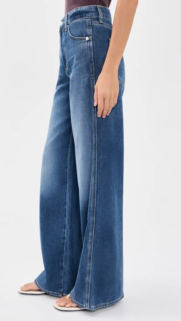Veronica Beard Kasey Wide Leg Jeans