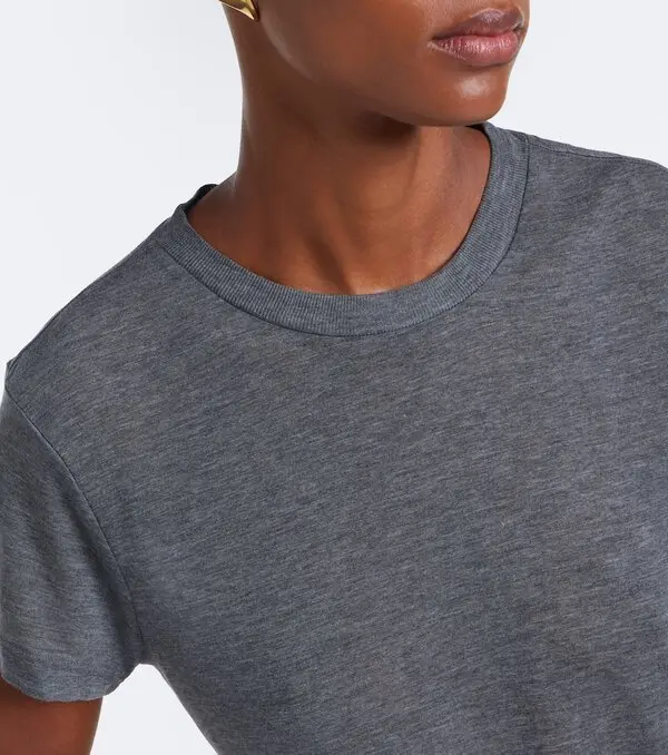 AGOLDE Adine Jersey T-shirt - Grey