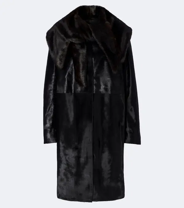 Loulou De Saison Lotta Calf-hair Coat