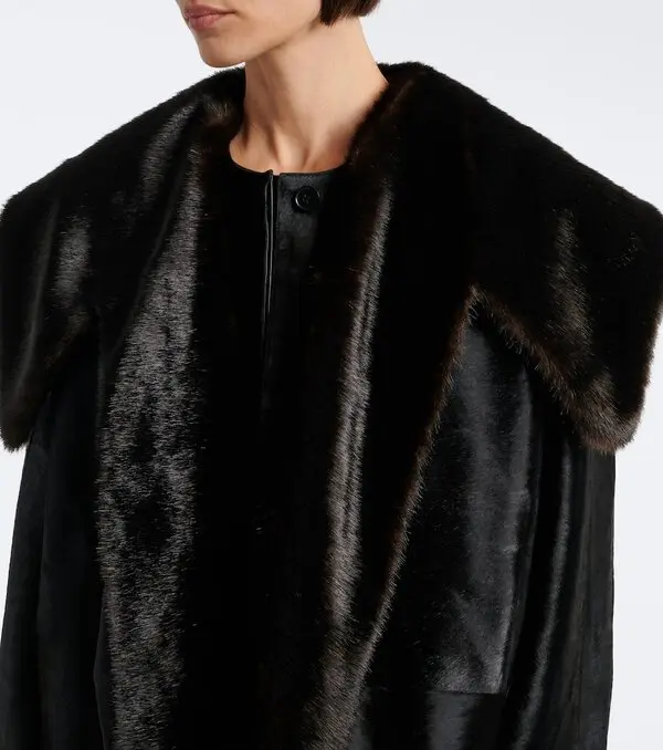 Loulou De Saison Lotta Calf-hair Coat