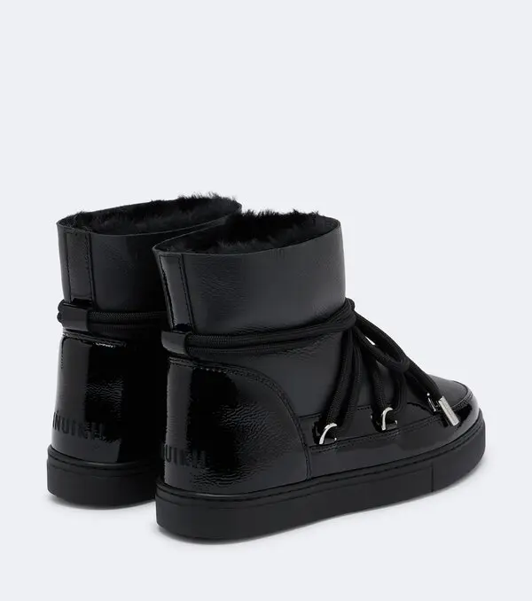 Inuikii Full Leather Gloss Snow Boots