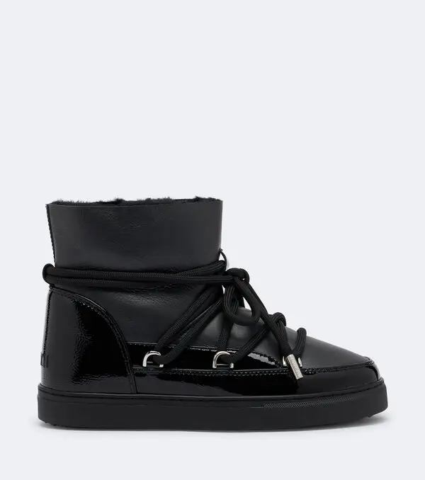 Inuikii Full Leather Gloss Snow Boots