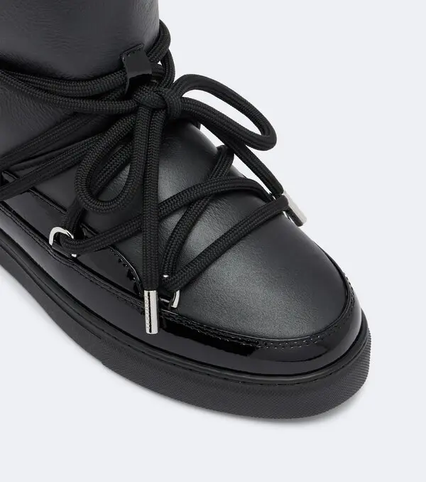 Inuikii Full Leather Gloss Snow Boots