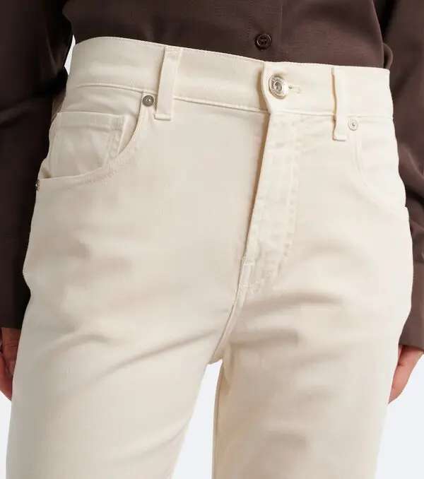 Eleventy Cropped Slim Jeans