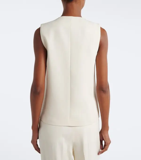 Loulou De Saison Jane Vest - White