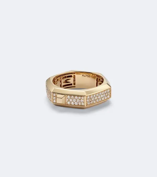 Messika Moderniste 18kt Ring With Diamonds - Gold