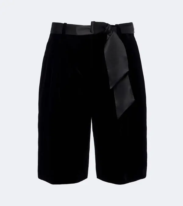 Saint Laurent Belted Bermuda Shorts