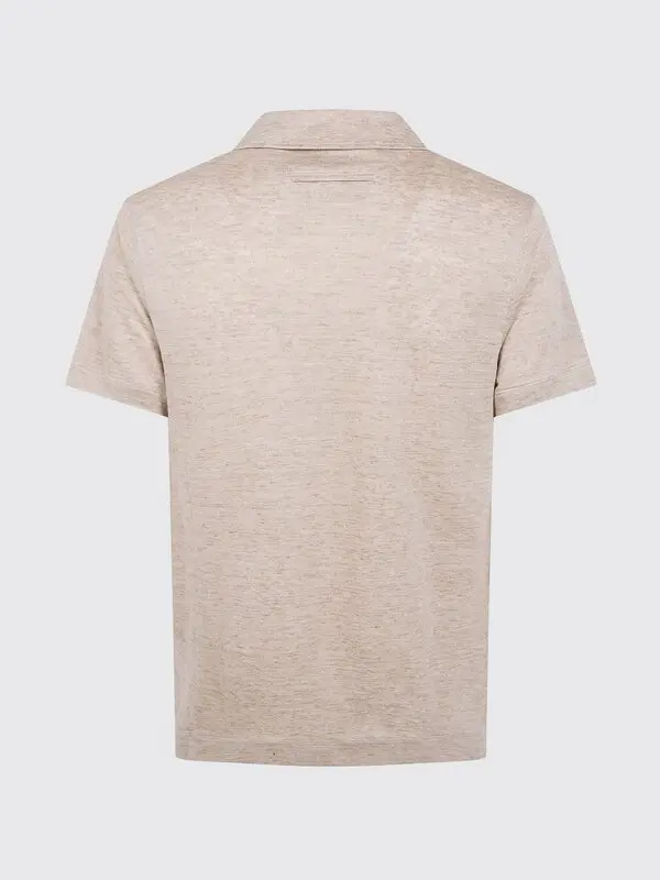 Zegna Polo Shirt Nude