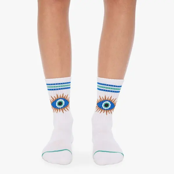 MOTHER Baby Steps Cosmic Eye Socks