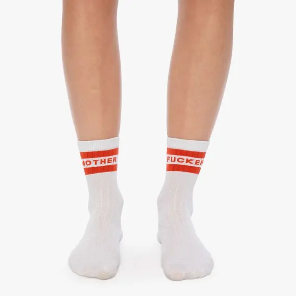 MOTHER The Half-step Star Dust Socks