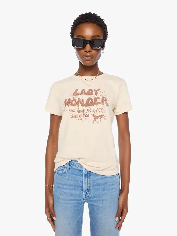 MOTHER The Boxy Goodie Lady Wonder Graphic T-shirt - Multi