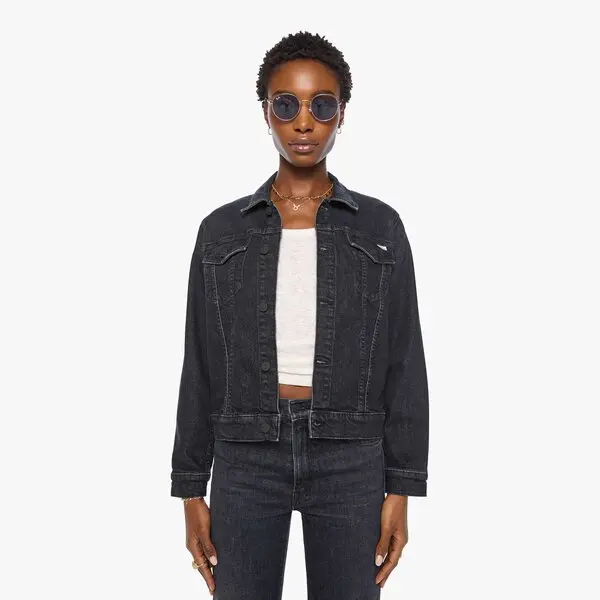 MOTHER The Bruiser Riding Milkyway Denim Jacket