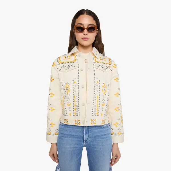 MOTHER The Bruiser All Natural Jacket - White