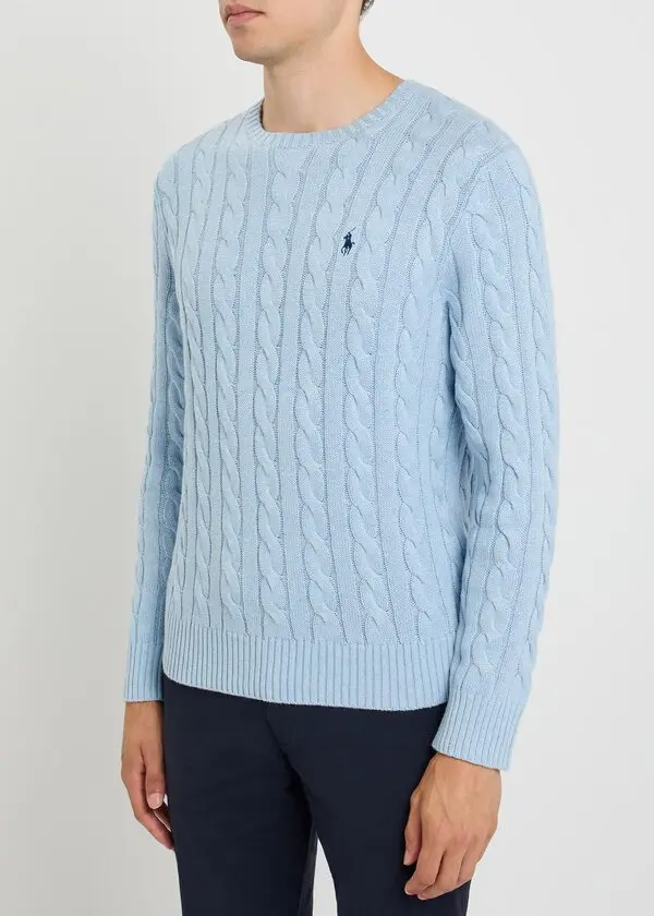 Polo Ralph Lauren Cable-knit Cotton Jumper