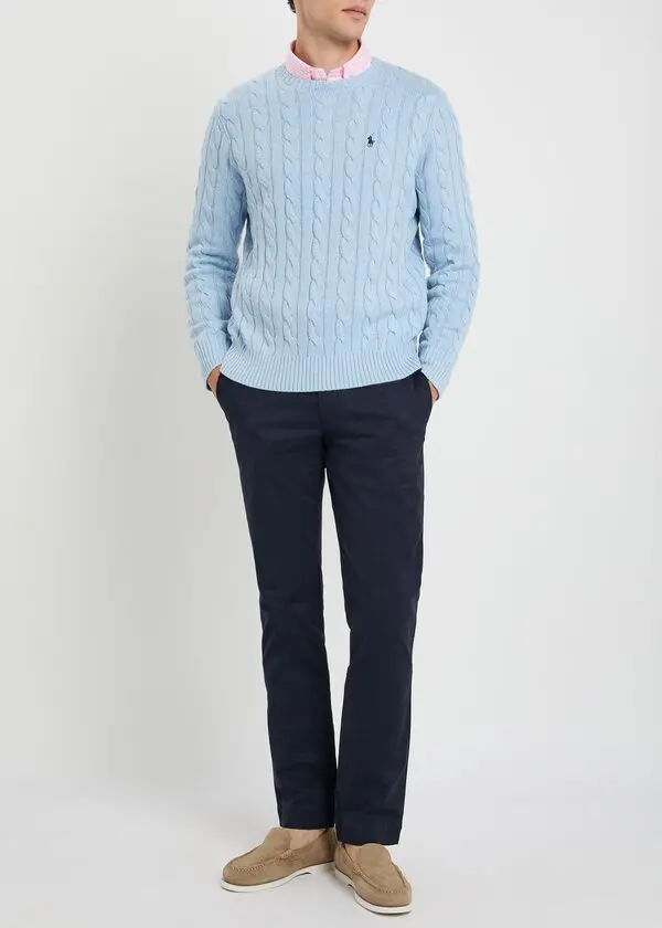 Polo Ralph Lauren Cable-knit Cotton Jumper
