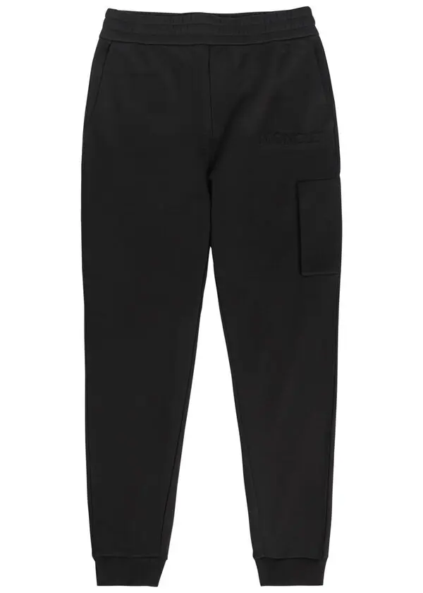 Moncler Logo-embossed Cotton Sweatpants