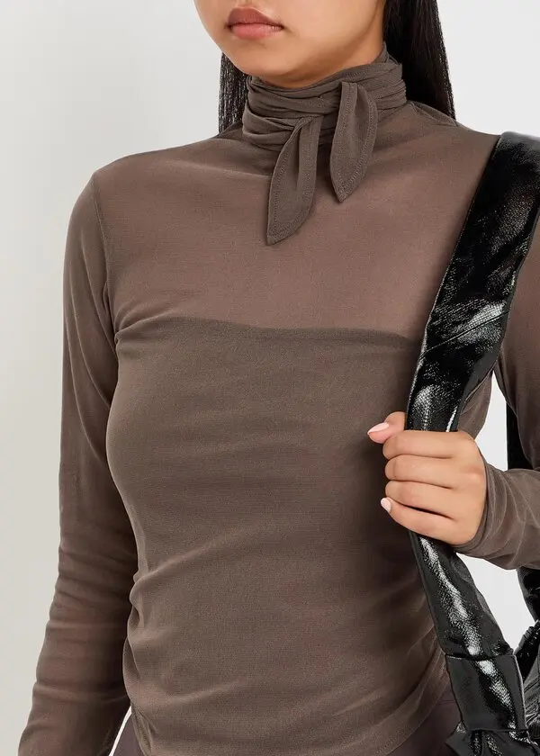 LEMAIRE Ballerina Scarf Mesh Top