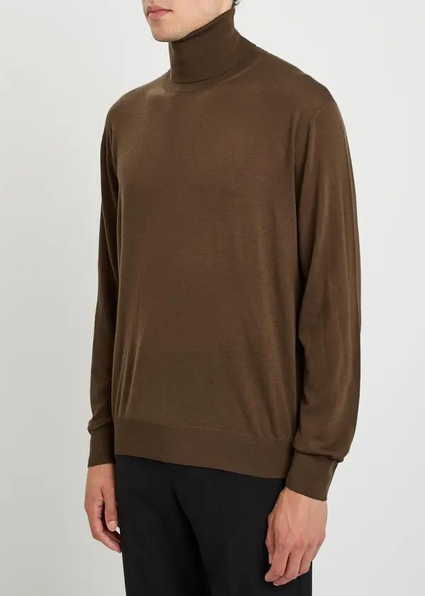 TOM FORD Turtle-neck Wool Jumper