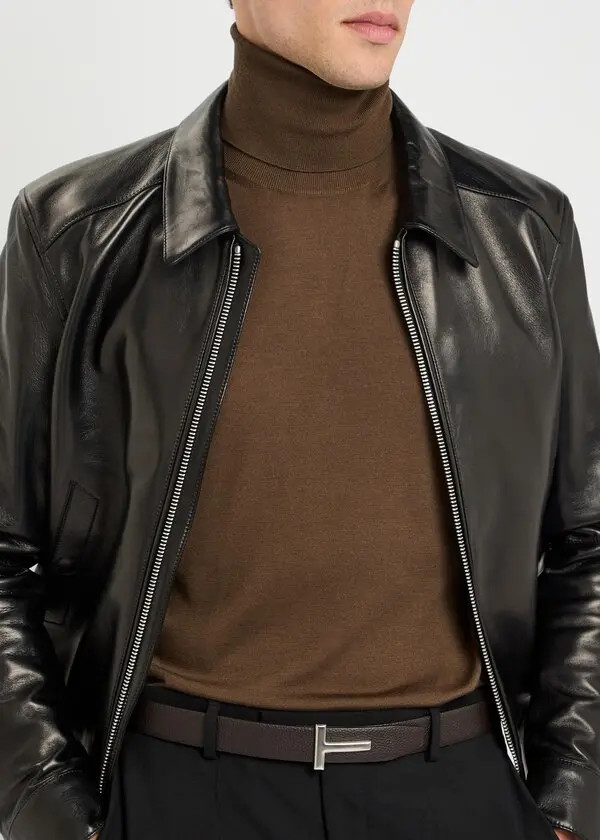 TOM FORD Turtle-neck Wool Jumper