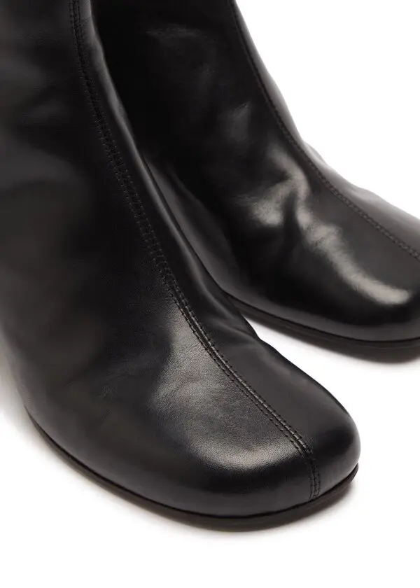 LEMAIRE Anatomic 55 Leather Boots