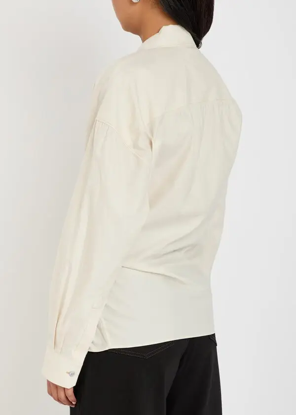 LEMAIRE Twisted Cotton And Silk-blend Shirt