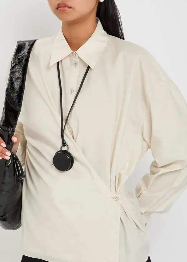LEMAIRE Twisted Cotton And Silk-blend Shirt