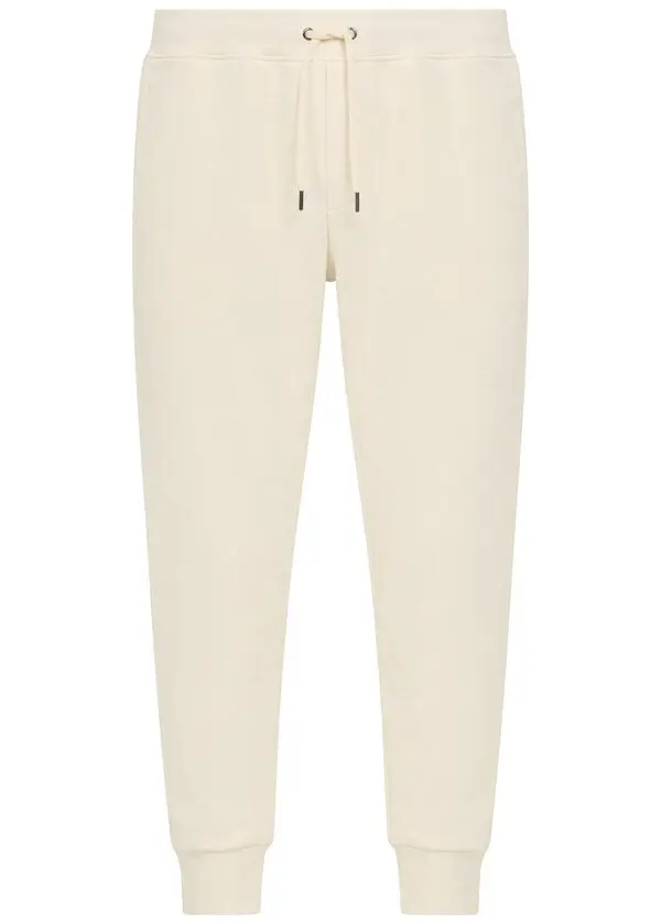 Polo Ralph Lauren Tapered-leg Cotton-blend Sweatpants - Beige