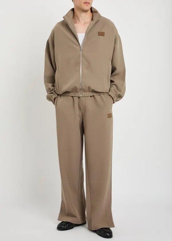 Amiri Straight-leg Stretch-crepe Track Pants