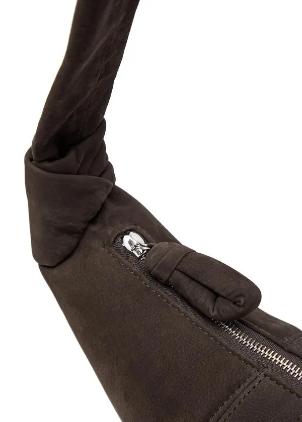 LEMAIRE Croissant Medium Nubuck Shoulder Bag