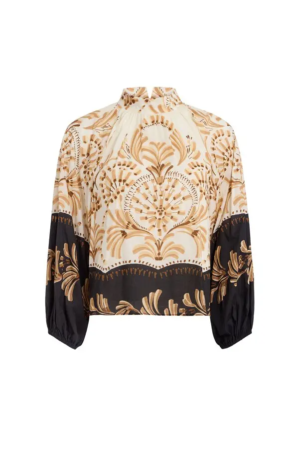 MARIE OLIVER Scottie Blouse