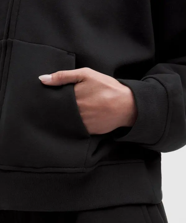 Lululemon Steady State Superloft Full Zip Hoodie - Black