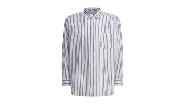 Comme Des Garçons Forever Striped Cotton Shirt