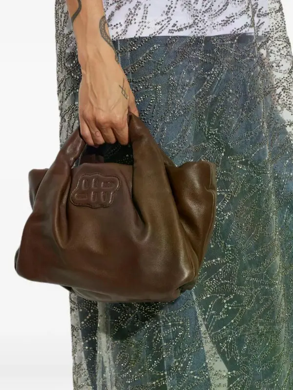 Munthe Small Lixia Logo-patch Tote Bag